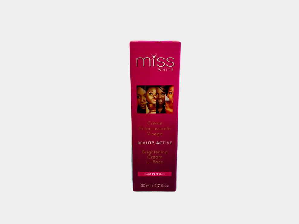 Miss White Beauty Active Brightening Cream for Face – JB African Enterprise