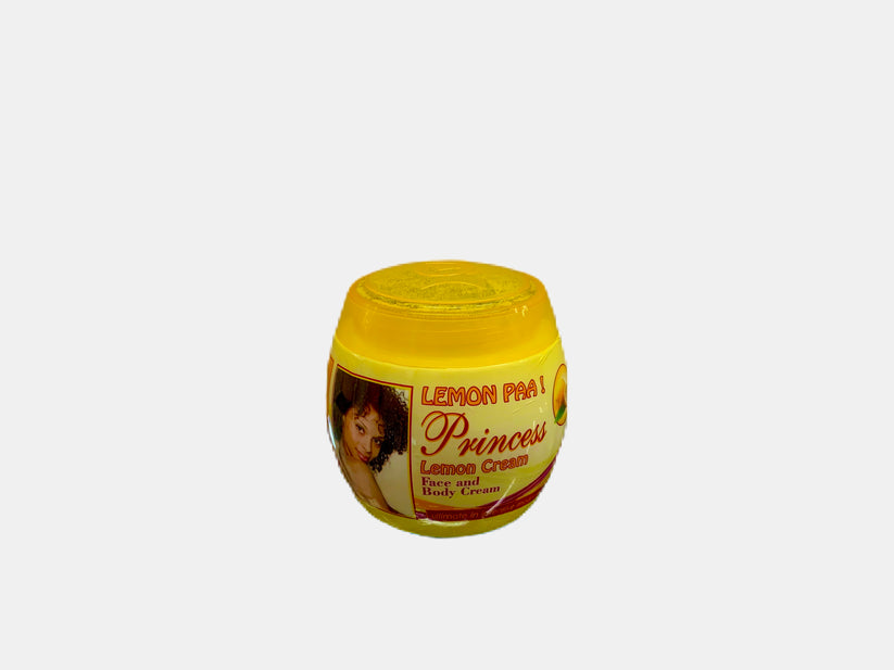 Lemon Paa Princess Lemon Cream Face and Body Cream – JB African Enterprise
