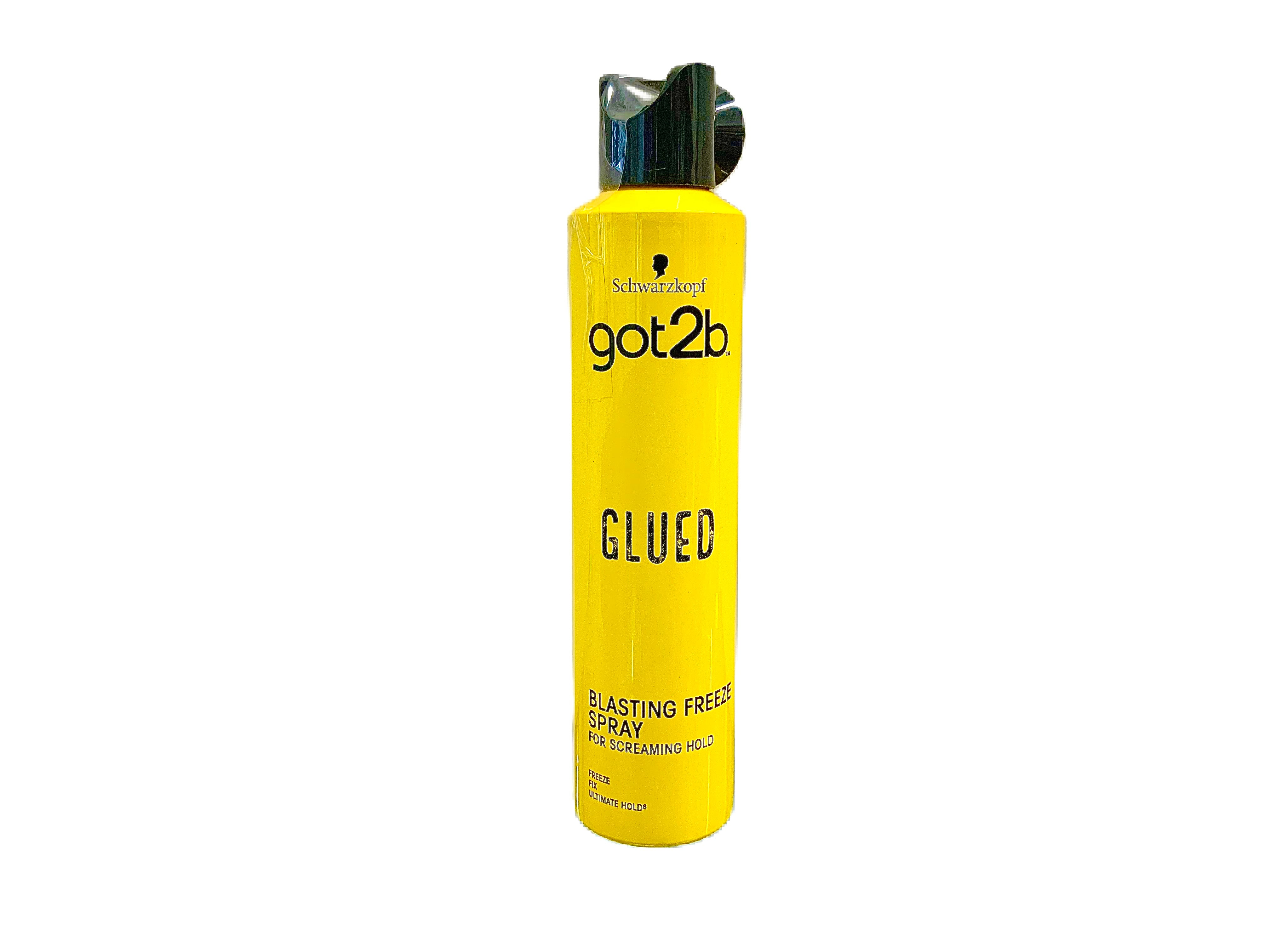 Schwarzkopf Got2b Glued Blasting Freeze Spray for Screaming Hold – JB ...