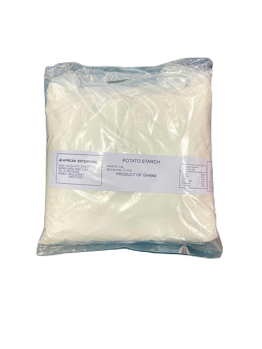 Potato Starch – JB African Enterprise